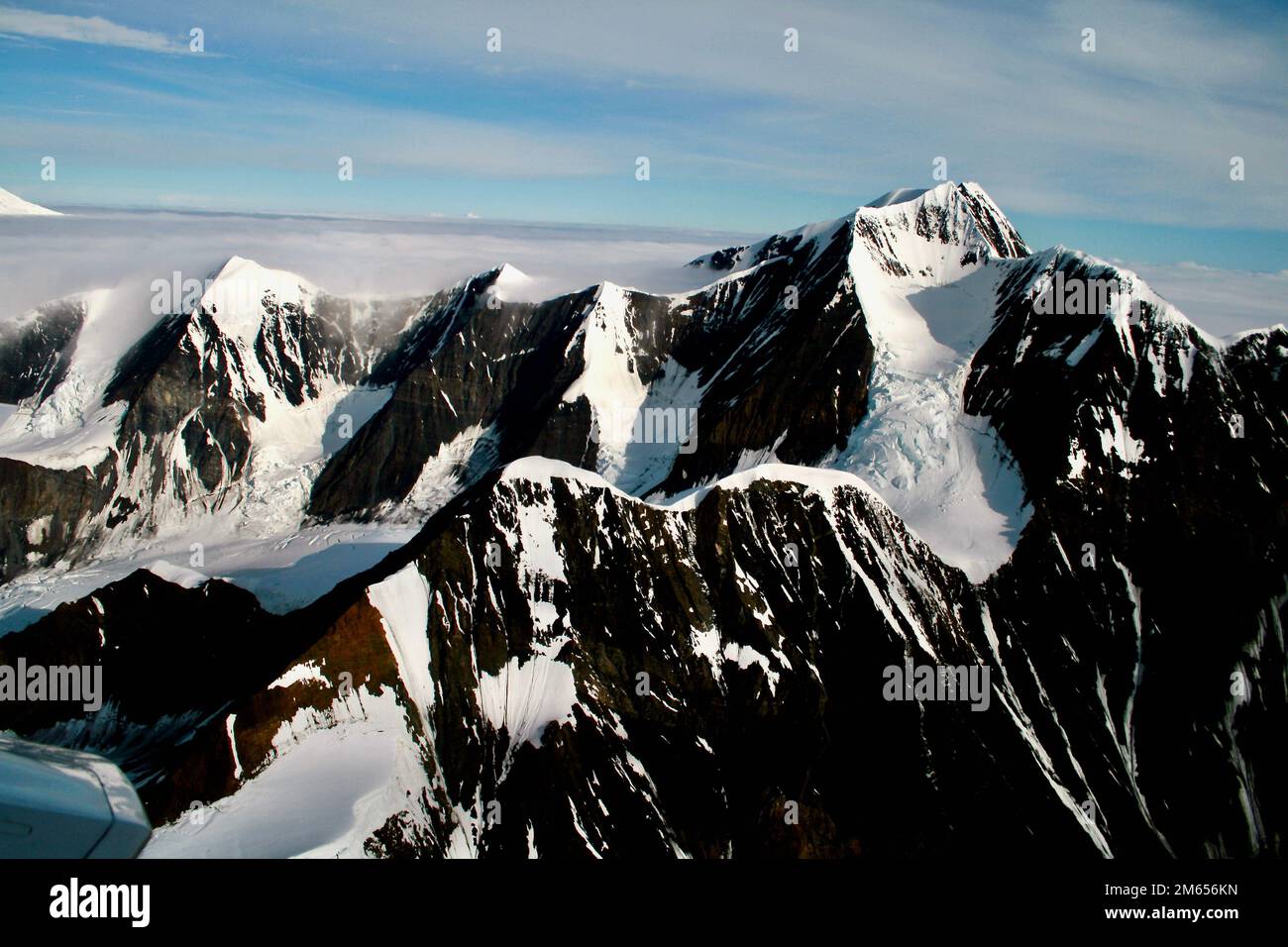 Aerial of Denali National Park Alaska Stock Photo - Alamy