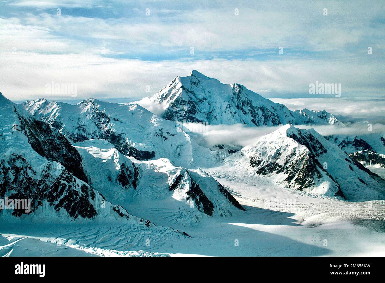 Aerial of Denali National Park Alaska Stock Photo - Alamy