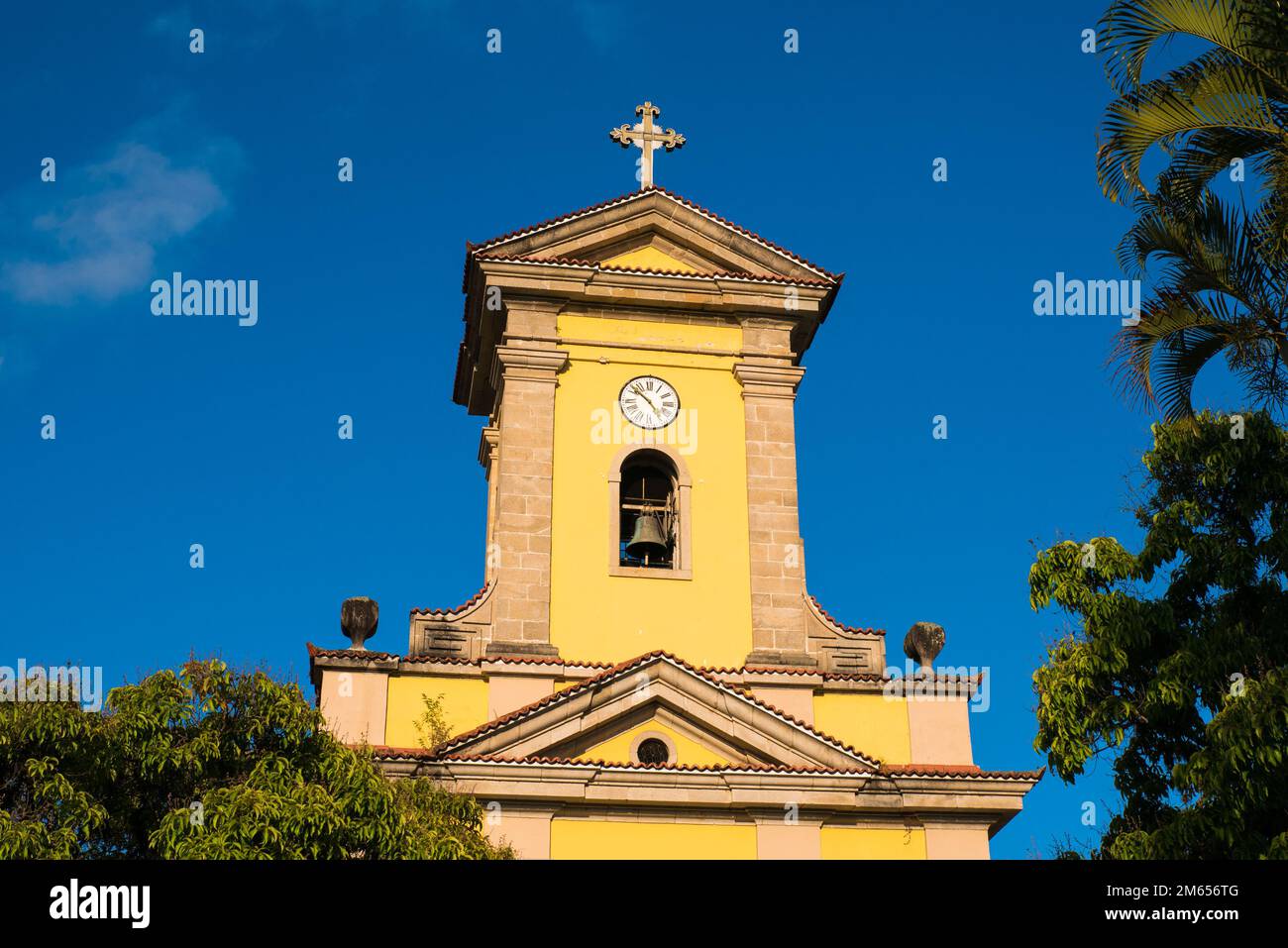 Saint John the Baptist Cathedral in Nova Friburgo City, Brazil Stock ...