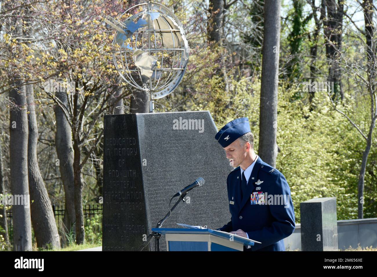 U.S. Air Force 145th Airlift Wing Commander Col. Joseph H. Stepp IV ...
