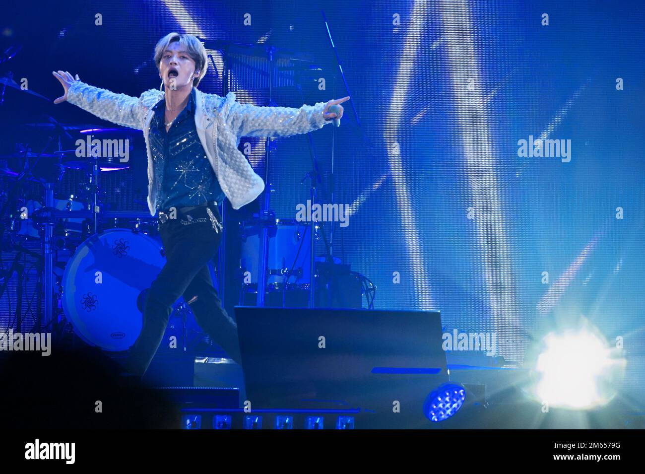 Nagoya, Japan. 02nd Jan, 2023. Korean singer and member of k-pop group ...