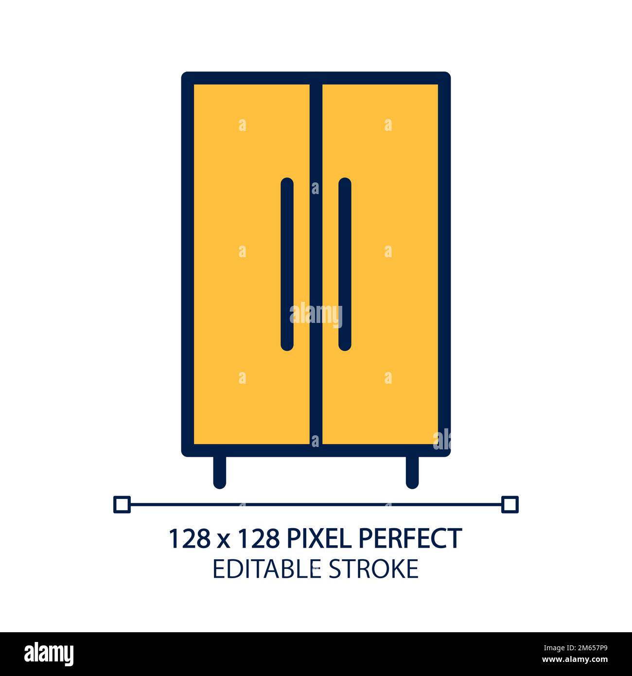 Wardrobe closet pixel perfect RGB color icon Stock Vector Image & Art ... Wardrobe closet pixel perfect RGB color icon Stock Vector Image & Art ...