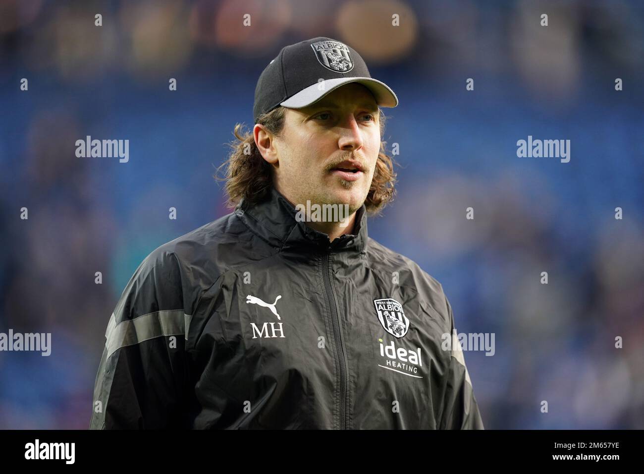 West Bromwich Albion First Team Assistant Coach, Michael Hefele during ...