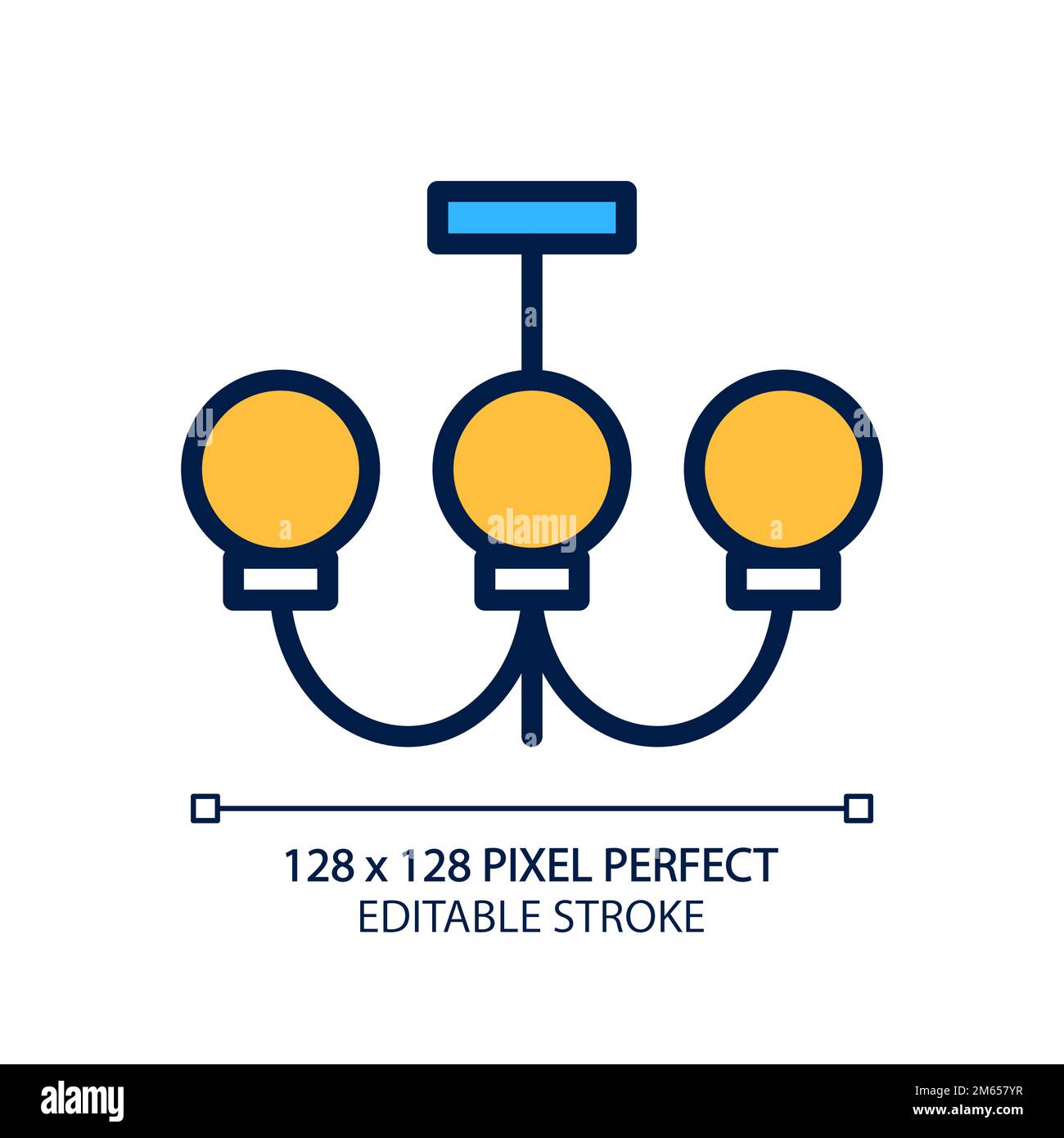 Hanging pendant lights pixel perfect RGB color icon Stock Vector Image ... Hanging pendant lights pixel perfect RGB color icon Stock Vector Image ...
