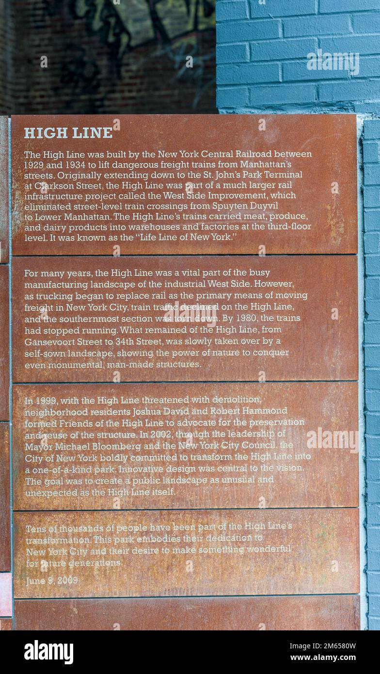 High line new york aerial view hi-res stock photography and images - Alamy