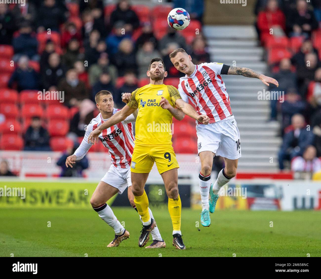 Stoke, Staffordshire, UK. 2nd Jan 2023; Bet365 Stadium, Stoke ...