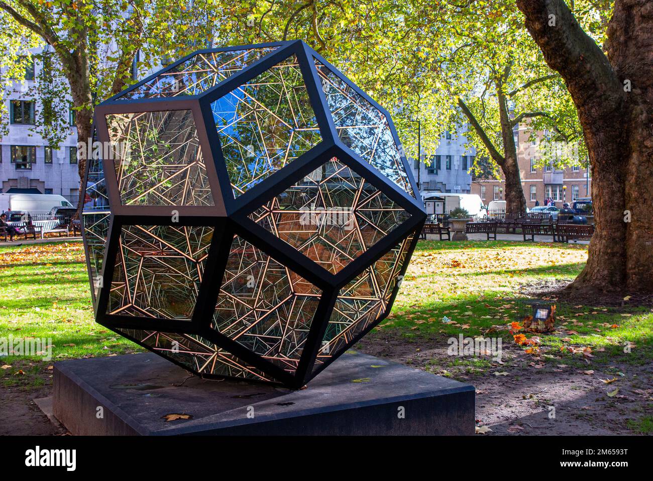 90" Triacontahedron by Anthony James in Berkeley Square., Berkeley ...