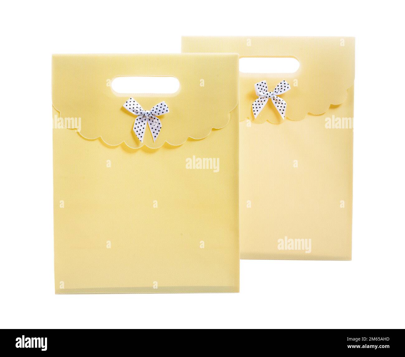 Two gift bags box Cut Out Stock Images & Pictures - Alamy