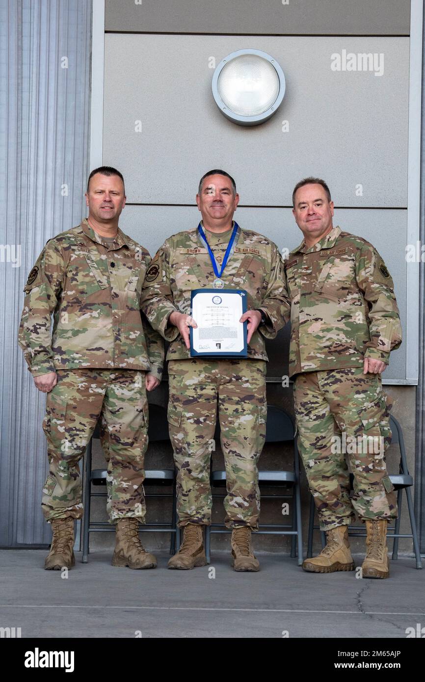 Maj gen drennan a clark order of nevada medal hi-res stock photography ...