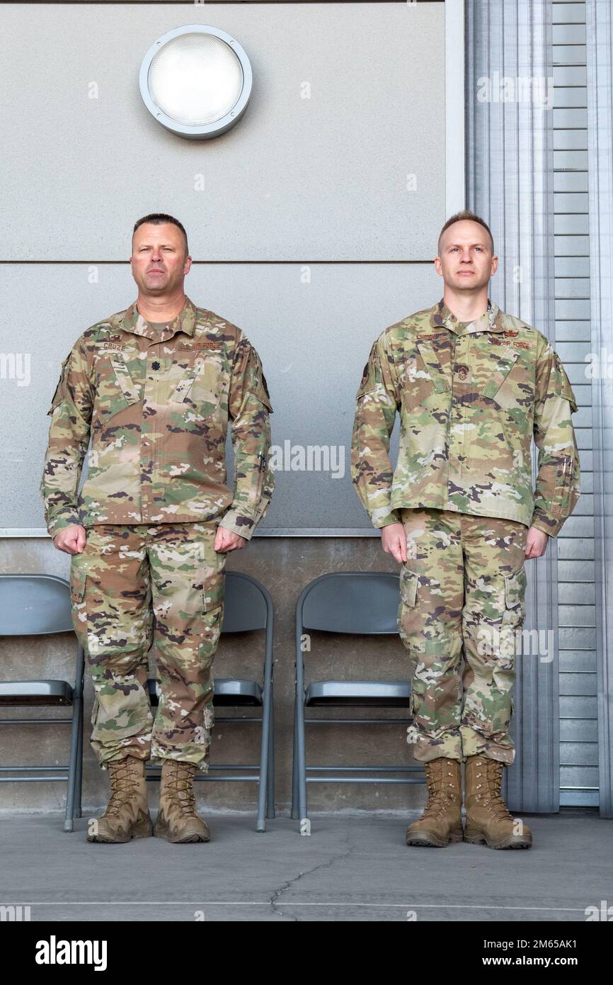Lt. Col. Shaun Cruze, commander 152nd Logistics Readiness Squadron ...