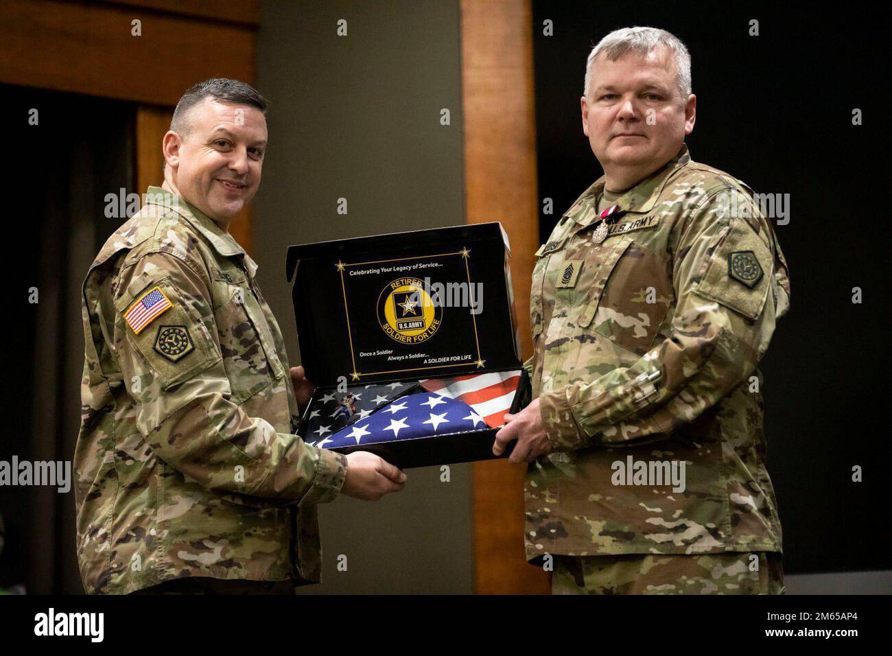 Command Sgt. Maj. Anthony Mollusky Jr., Command Sergeant Major of the ...