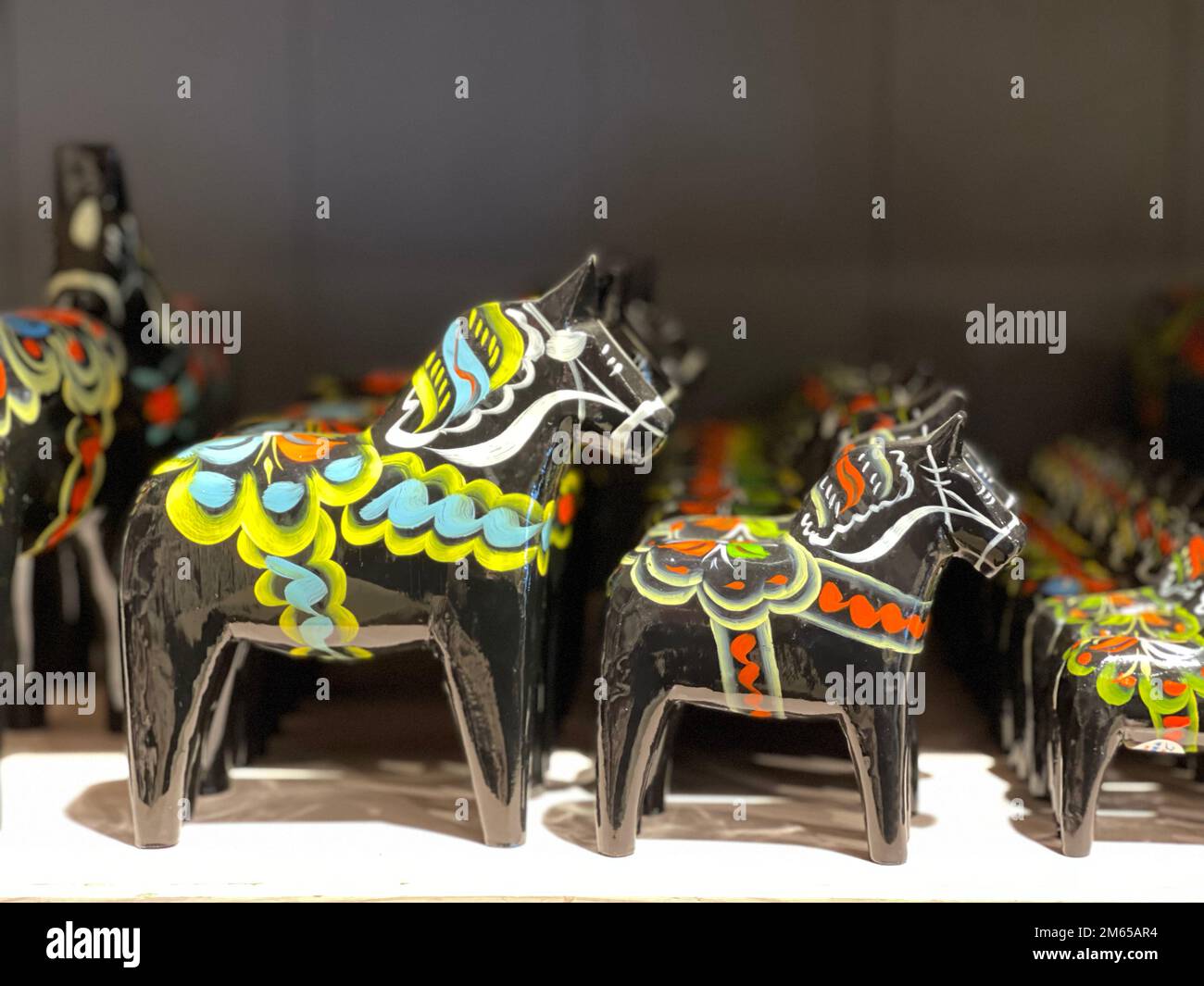 Souvenirs in a local shop in Skansen , the Swedish museum Stock Photo ...