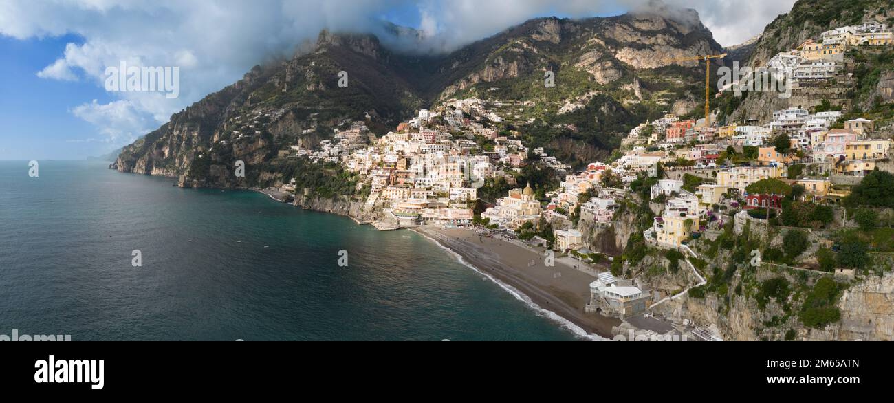 Village de positano hi-res stock photography and images - Alamy