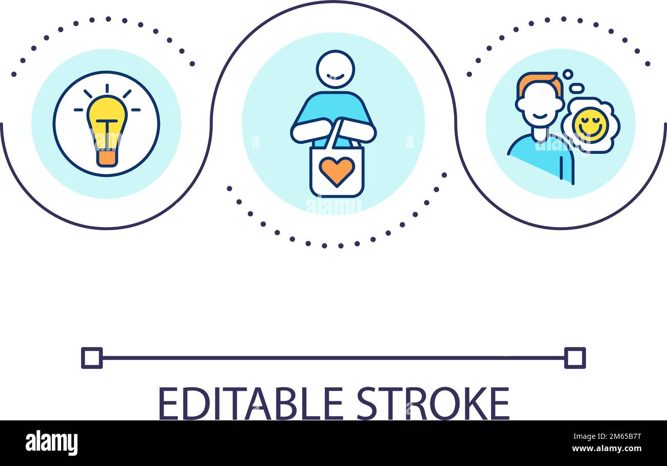 Customer satisfaction priority loop concept icon Stock Vector Image & Art - Alamy