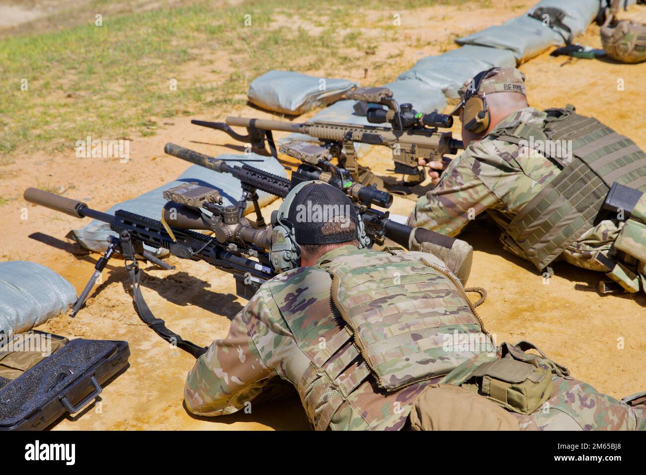 U.S. Army Staff Sgt Tristin Ivkov, A Army Sniper assigned to ...