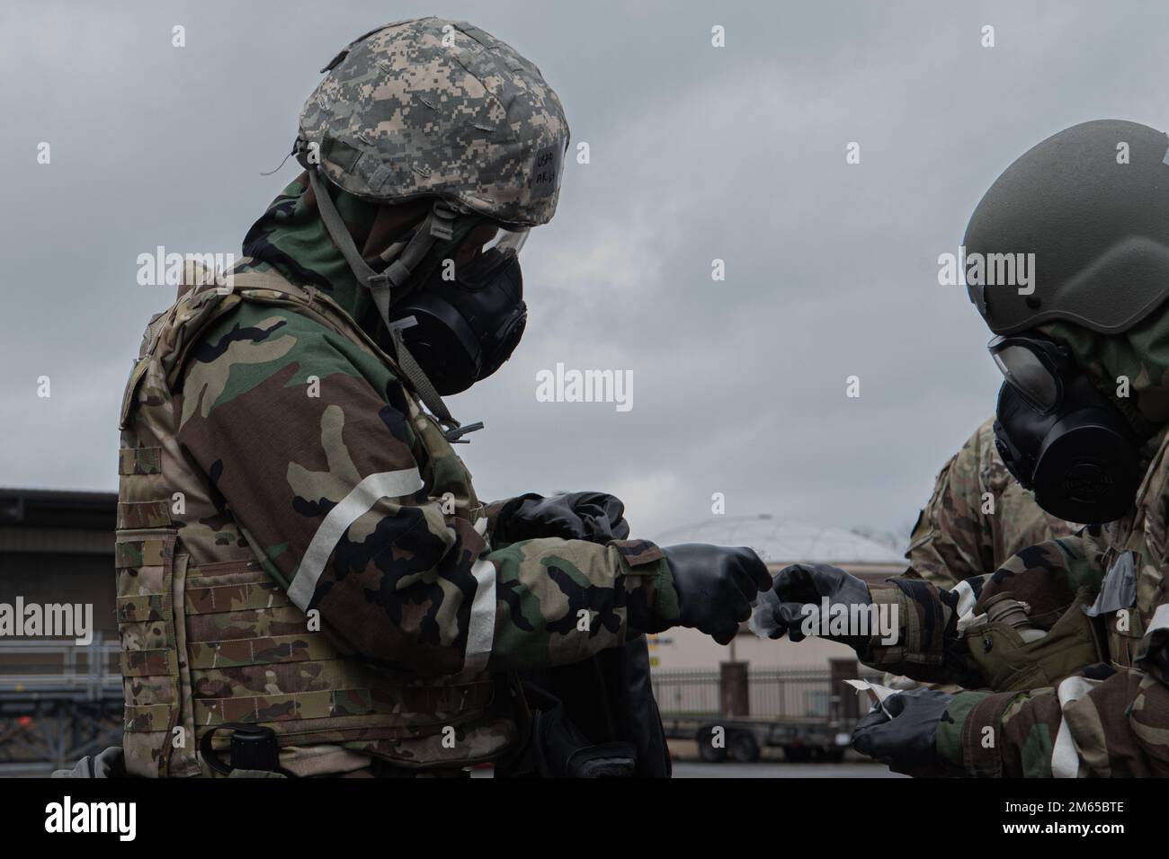 U.S. Air Force Airmen from the 87th Logistics Readiness Squadron ...
