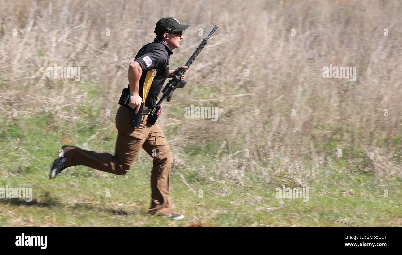 U.S. Army Marksmanship Unit Action Team member Staff Sgt. Jacob ...