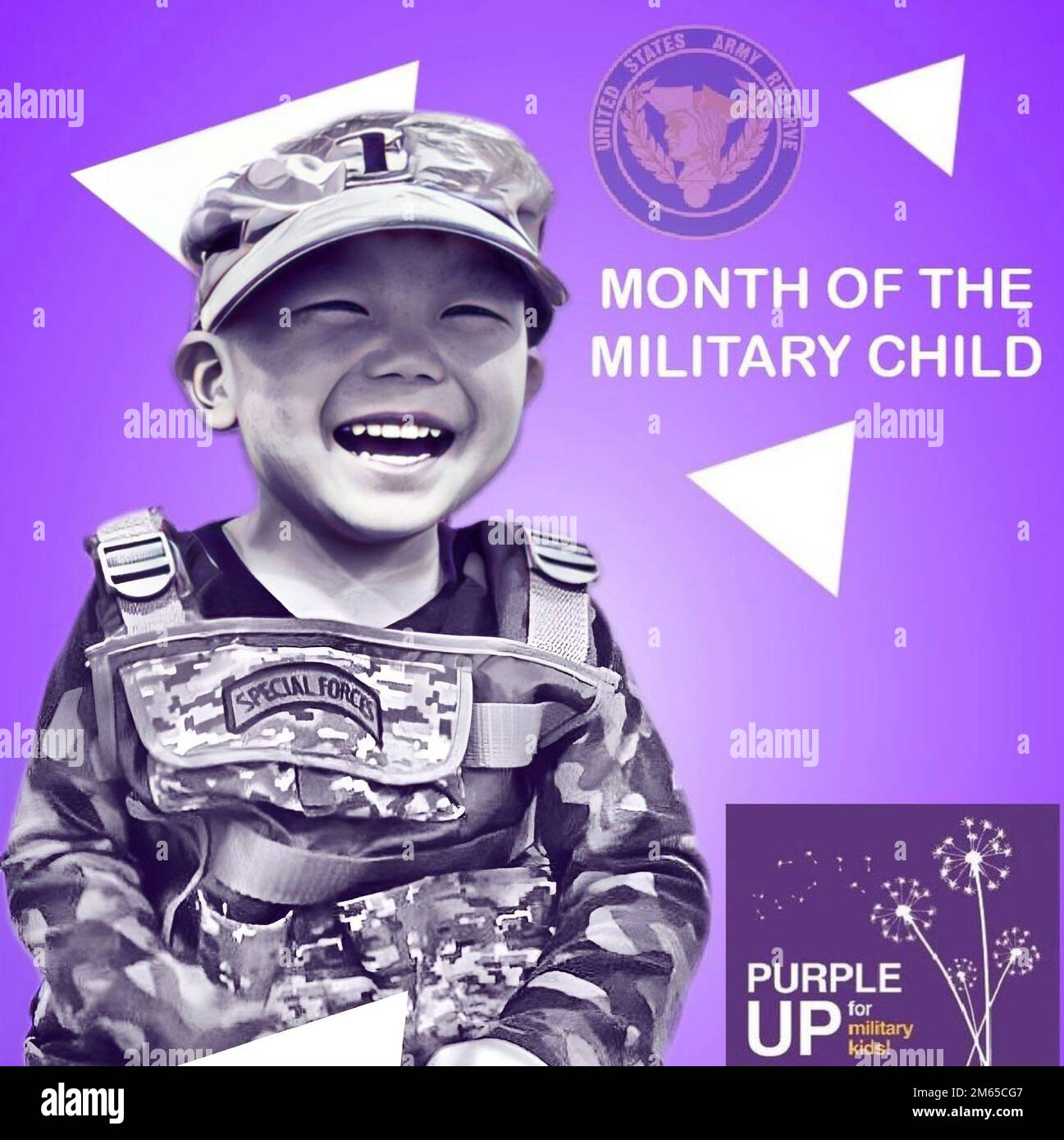 April is designated as the Month of the Military Child, underscoring ...