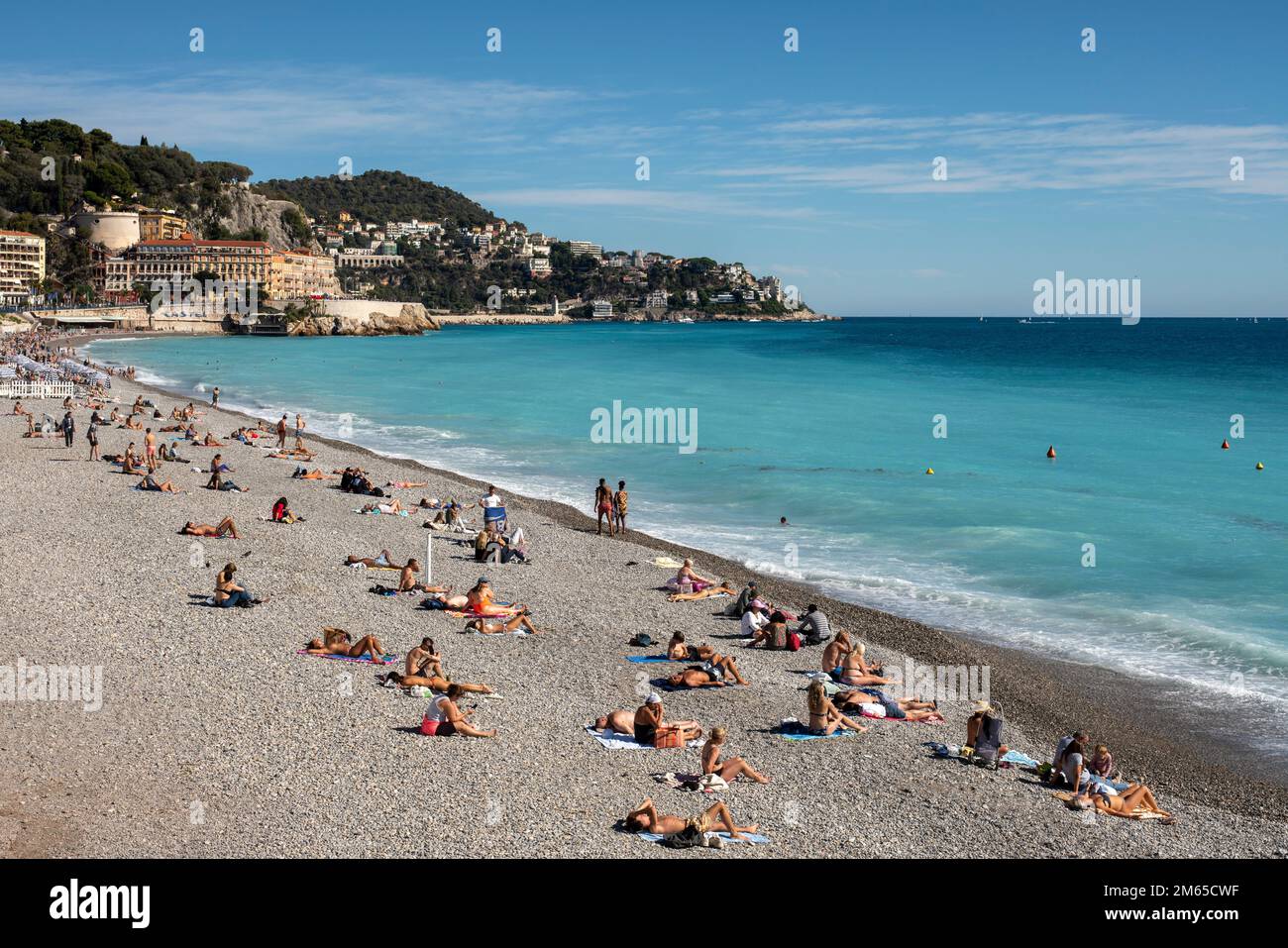 Nizza strand hi-res stock photography and images - Alamy