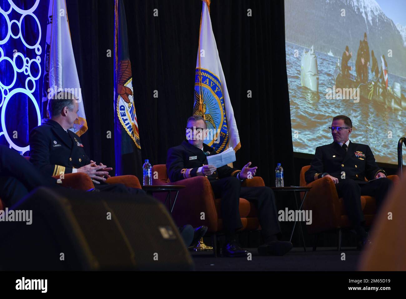 NATIONAL HARBOR, Md. (April 4, 2022) Denmark Rear Adm. Martin la Cour-Anderson, Commander Joint ...