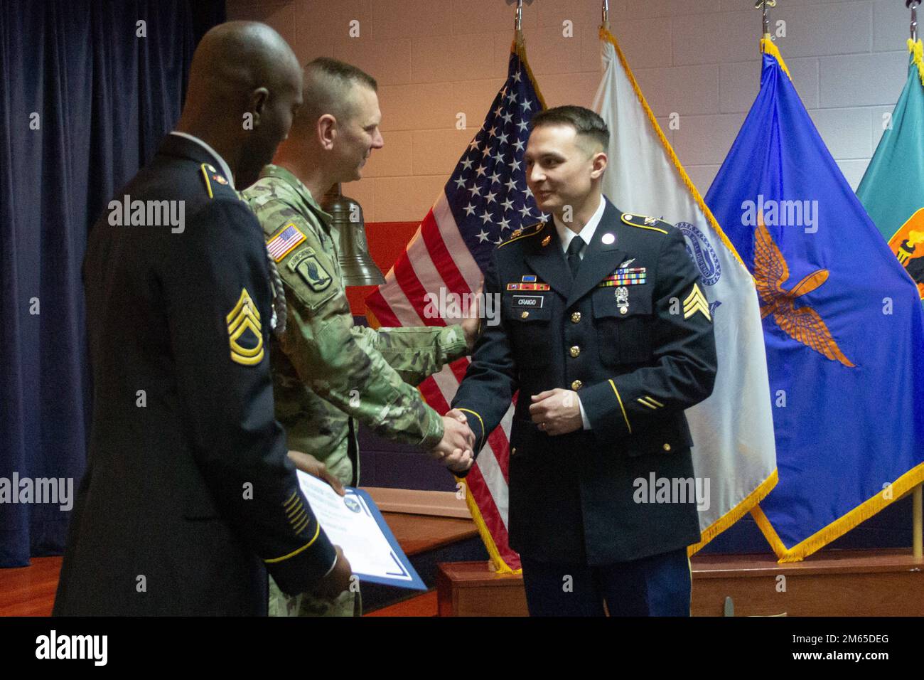 U.S. Army Command Sgt. Maj. Scott Beeson, the U.S. Army Center for ...