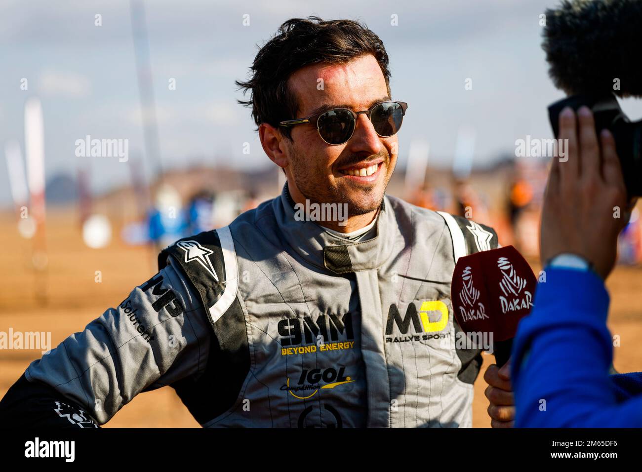 VITSE Simon (fra), MD Rally, Optimus, Auto, portrait during the Stage 2 ...