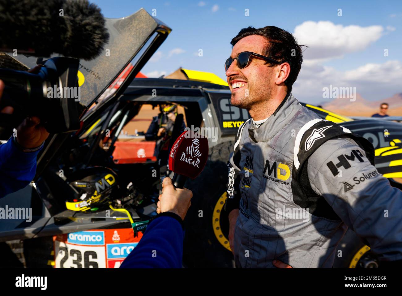 VITSE Simon (fra), MD Rally, Optimus, Auto, portrait during the Stage 2 ...