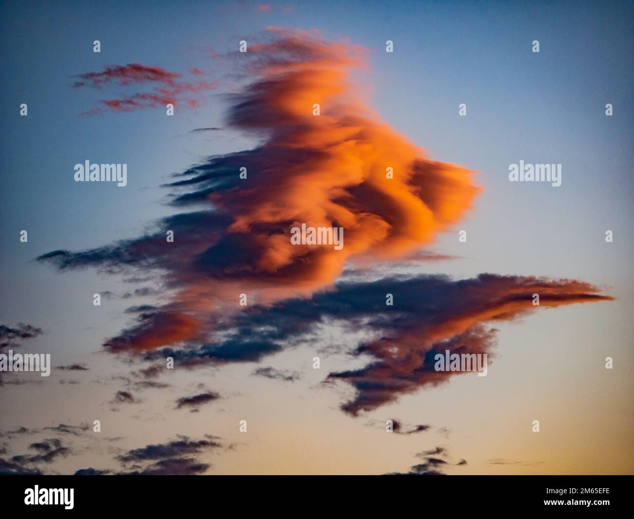 Sky during sunset Stock Photo - Alamy