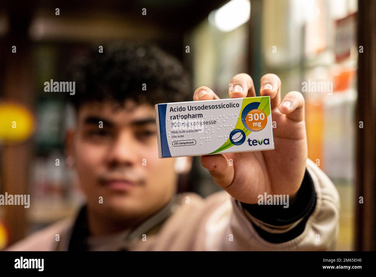 Milan, Italy. 02nd Jan, 2023. Milan - Ursodeoxycholic acid UDCA. The ...