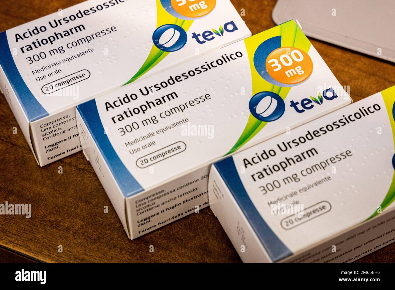 Milan, Italy. 02nd Jan, 2023. Milan - Ursodeoxycholic acid UDCA. The ...