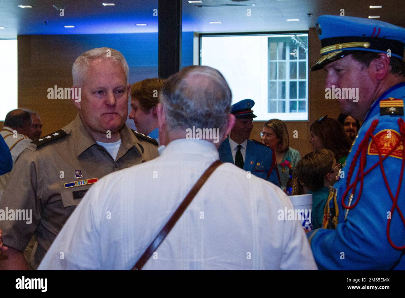 Col john r evans hi-res stock photography and images - Alamy