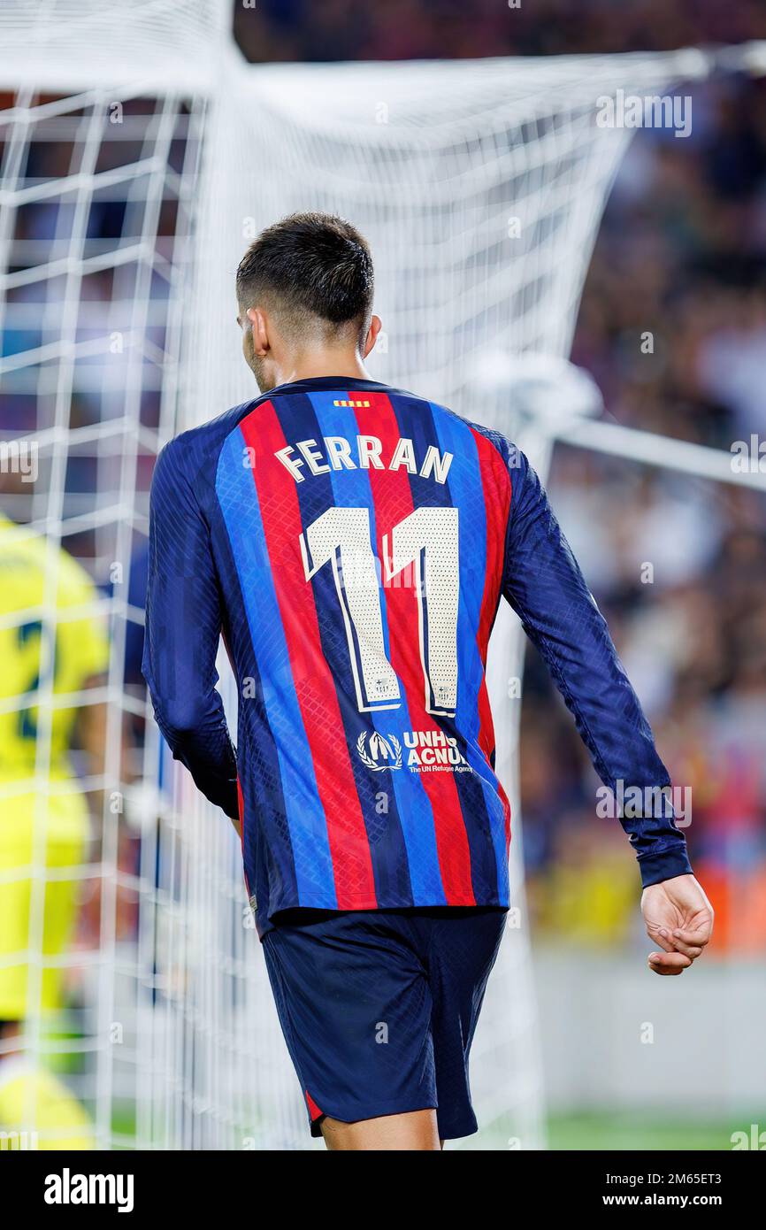 BARCELONA - OCT 20: Ferran Torres in action during the LaLiga match ...
