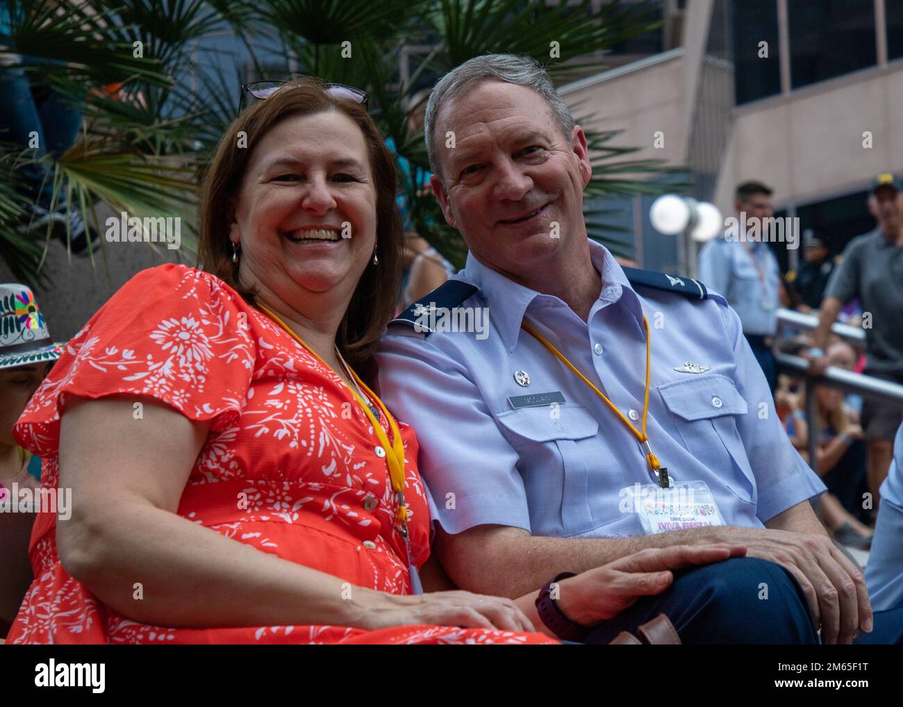 U.S. Air Force Col Terry W. McClain, commander of the Air Force Reserve ...