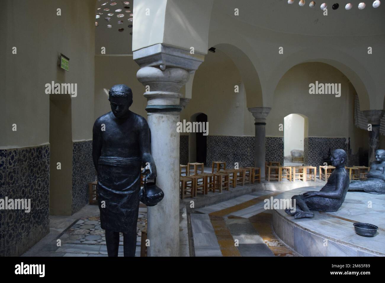 Ghattas Turkish Bath House - Crusader Town Akko in Israel Stock Photo ...