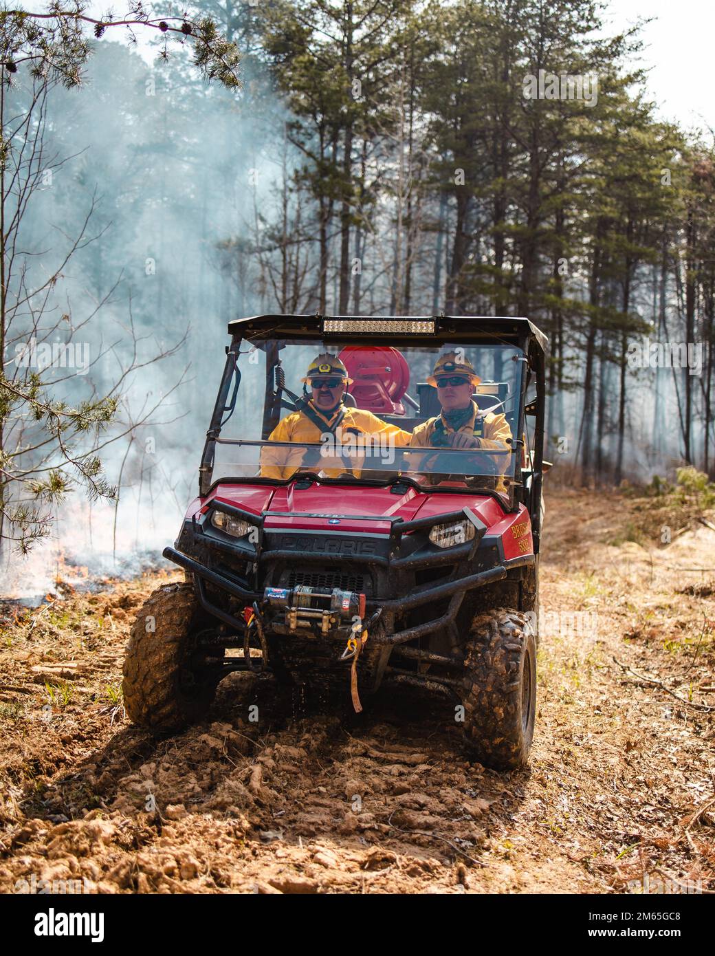 Quantico Fire & Emergency Services supervises the length of trail as ...