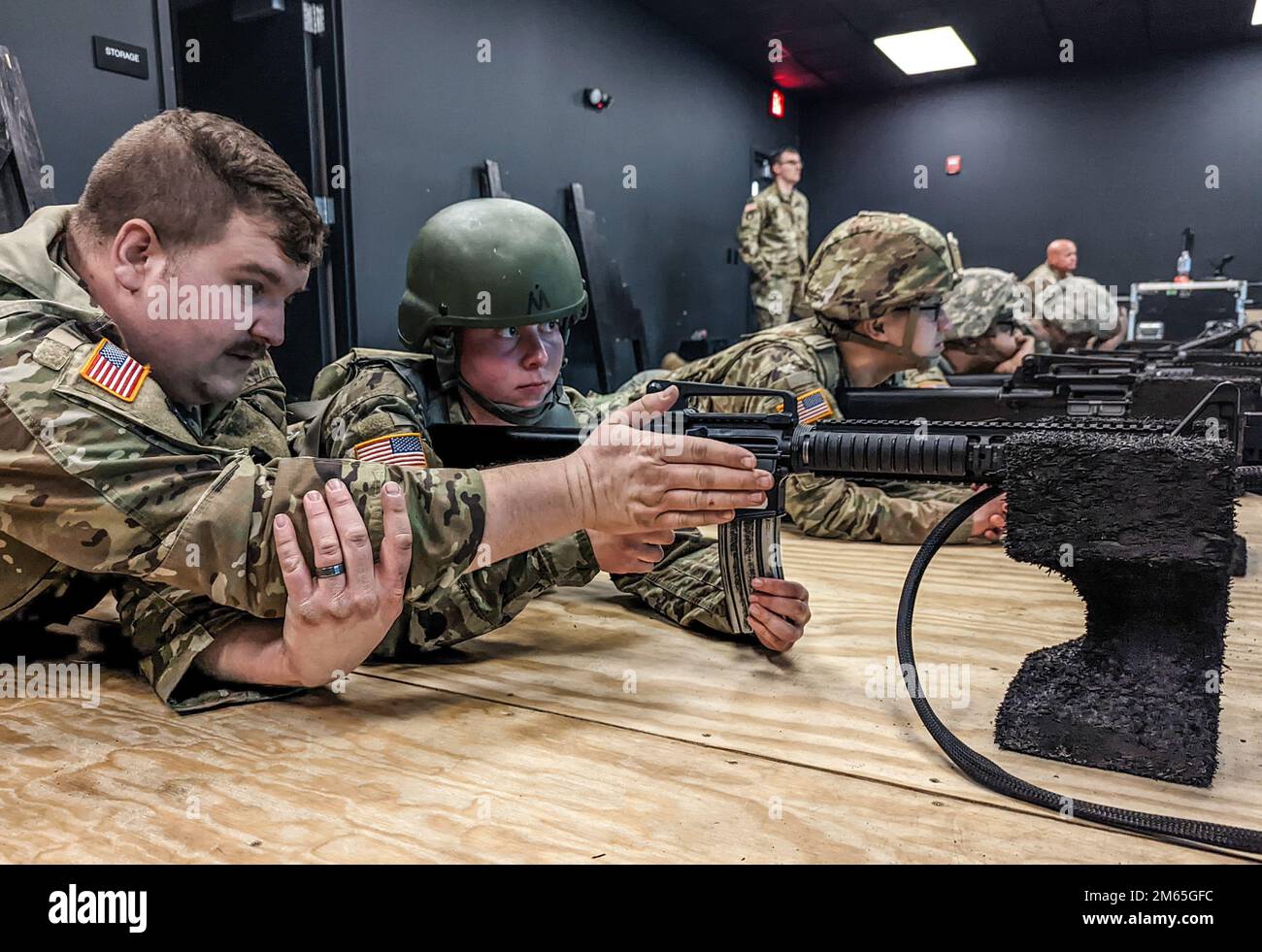 Soldiers from across the 1st Armored Brigade Combat Team, 34th Red Bull ...
