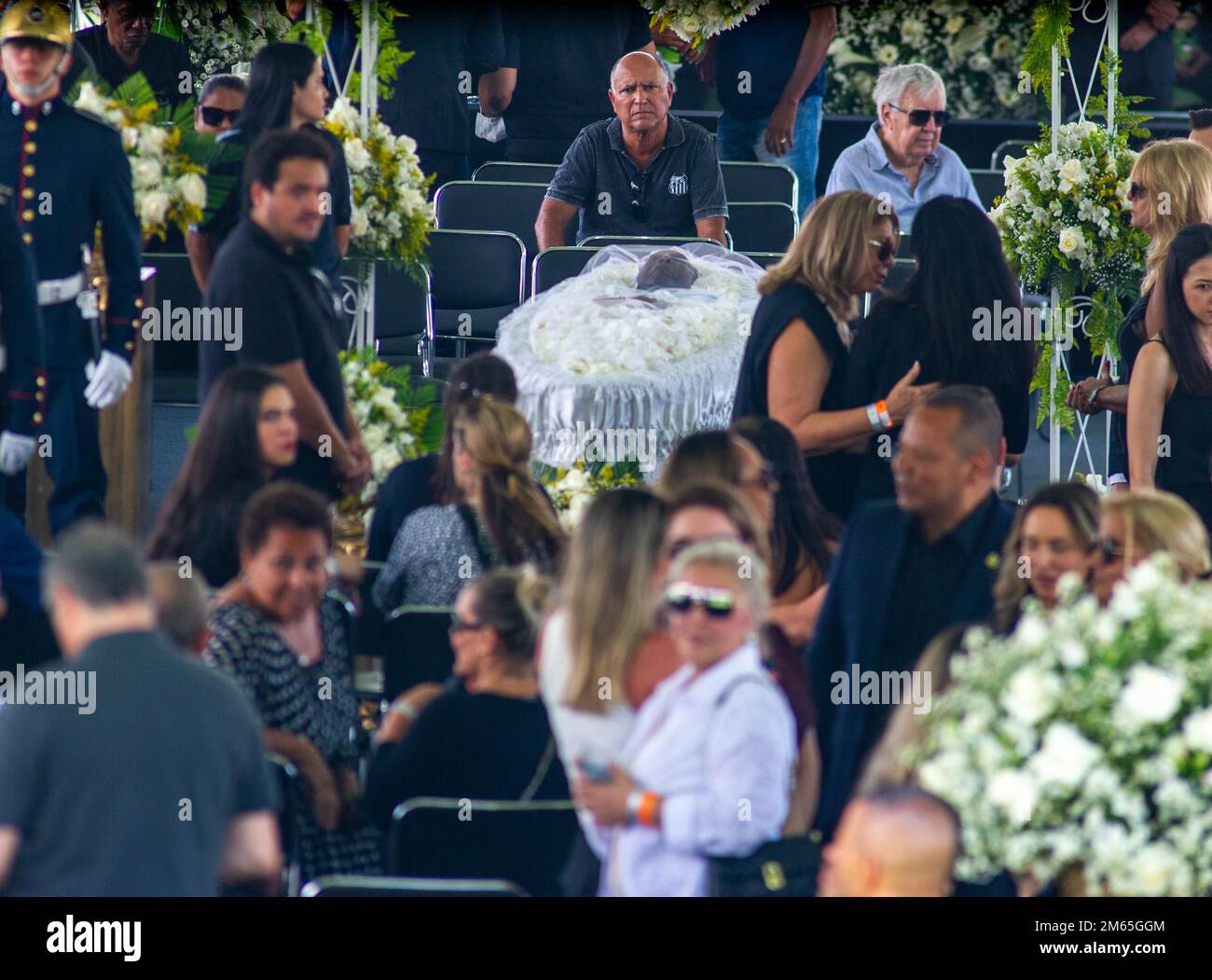 Santos, Brazil. 02nd Jan, 2023. SP - Santos - 01/02/2023 - PELE, WATCH ...
