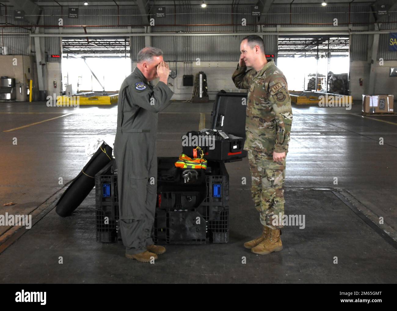 Lt. Gen. Ricky N. Rupp (left), U.S. Forces Japan and 5th Air Force ...