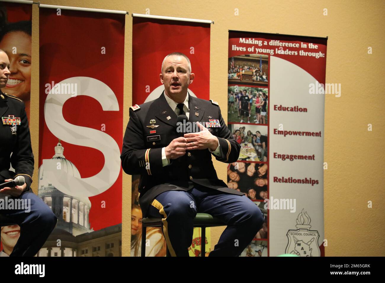 Fort McCoy Deputy Headquarters and Headquarters Company Commander Maj ...