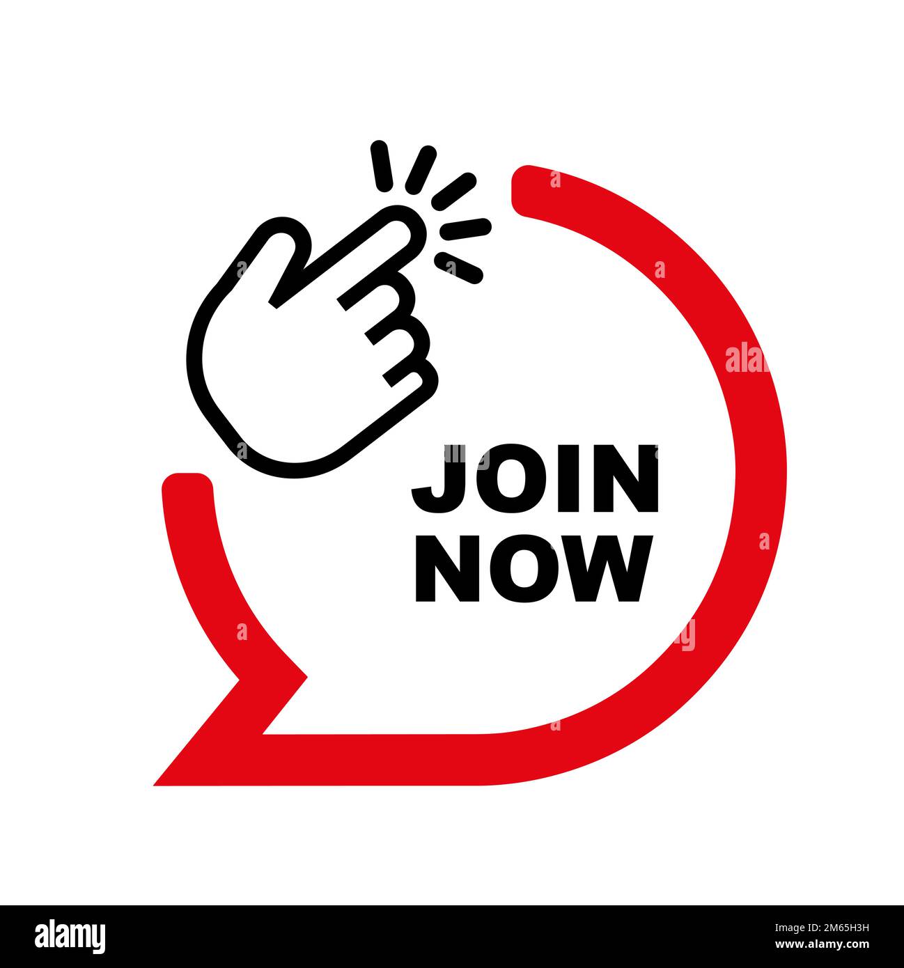 join now sign on white background Stock Vector Image & Art - Alamy