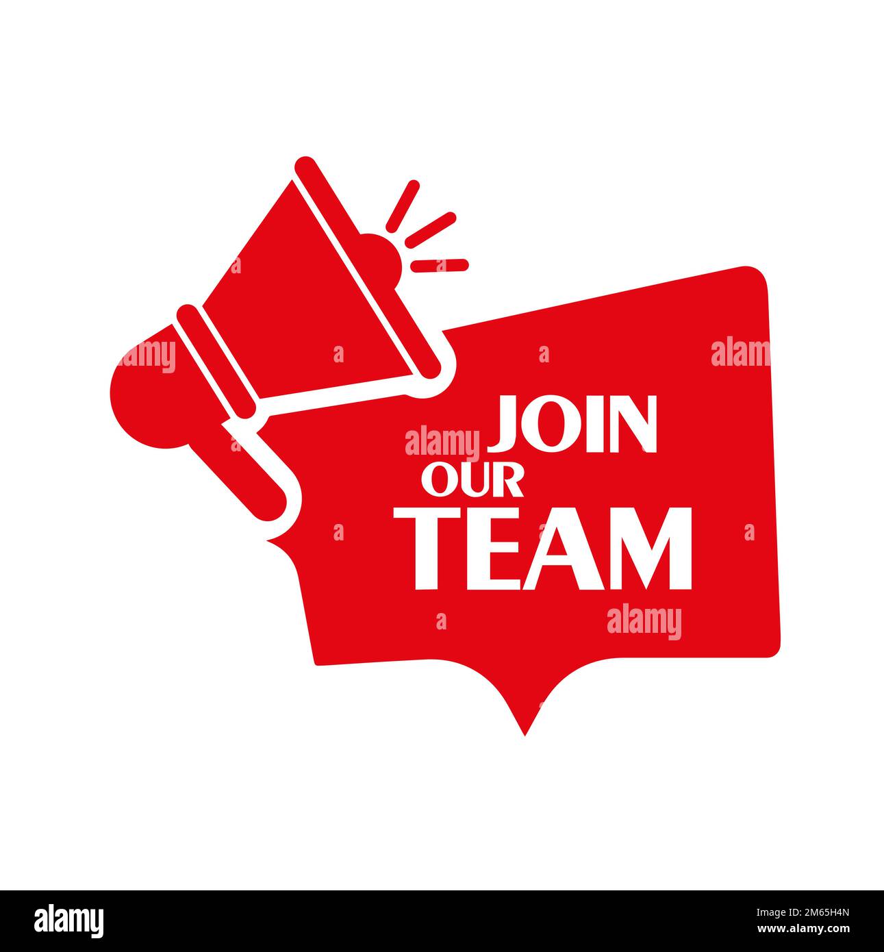 join our team sign on white background Stock Vector Image & Art - Alamy