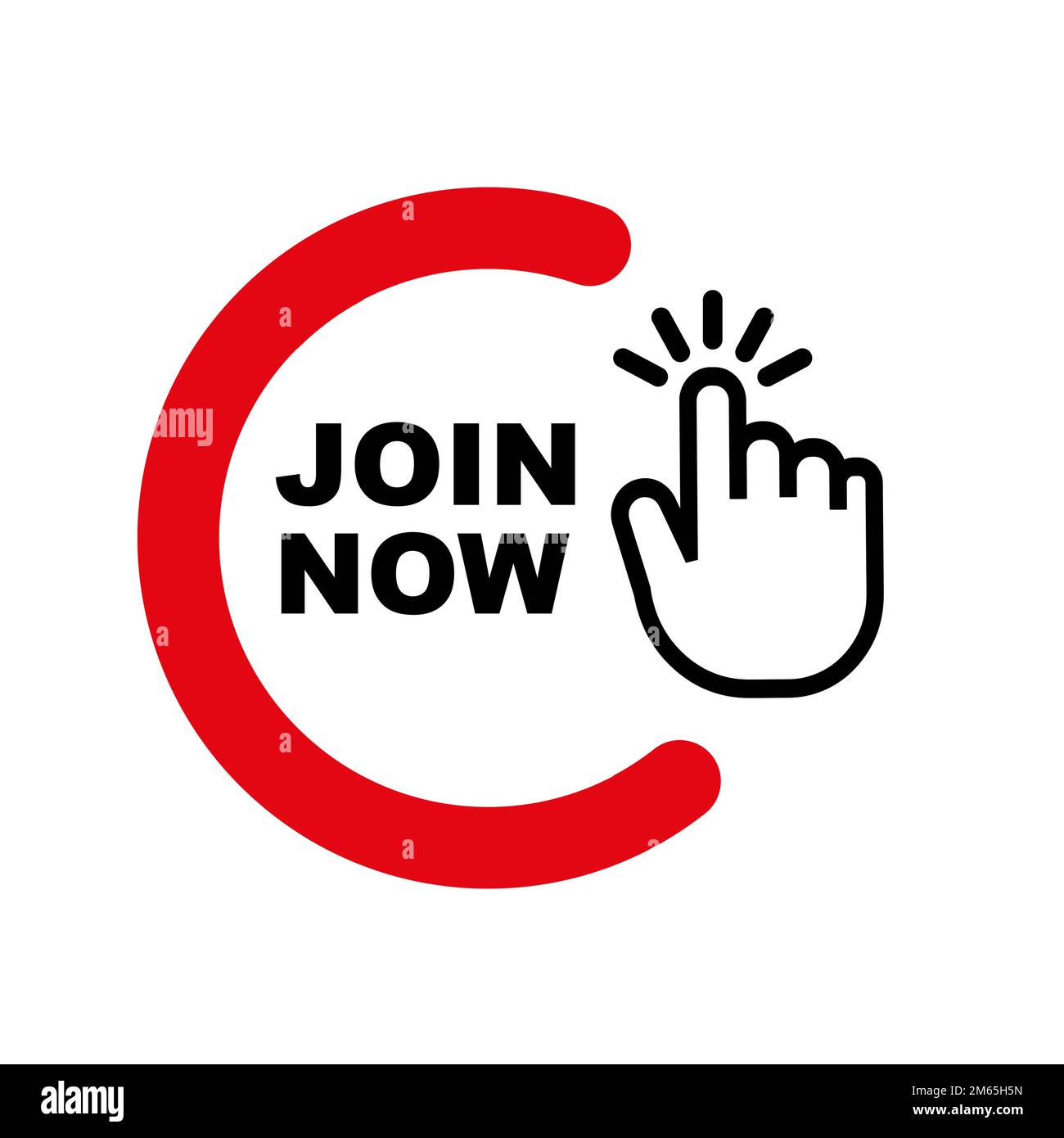 join now sign on white background Stock Vector Image & Art - Alamy
