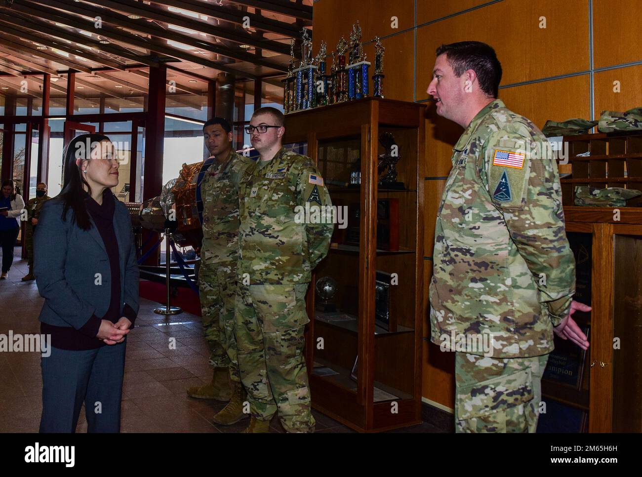 Buckley mission control station hi-res stock photography and images - Alamy