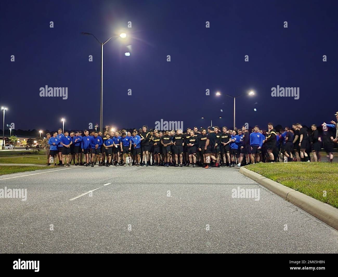 Soldiers across the 3rd Infantry Division and visiting units line up to ...