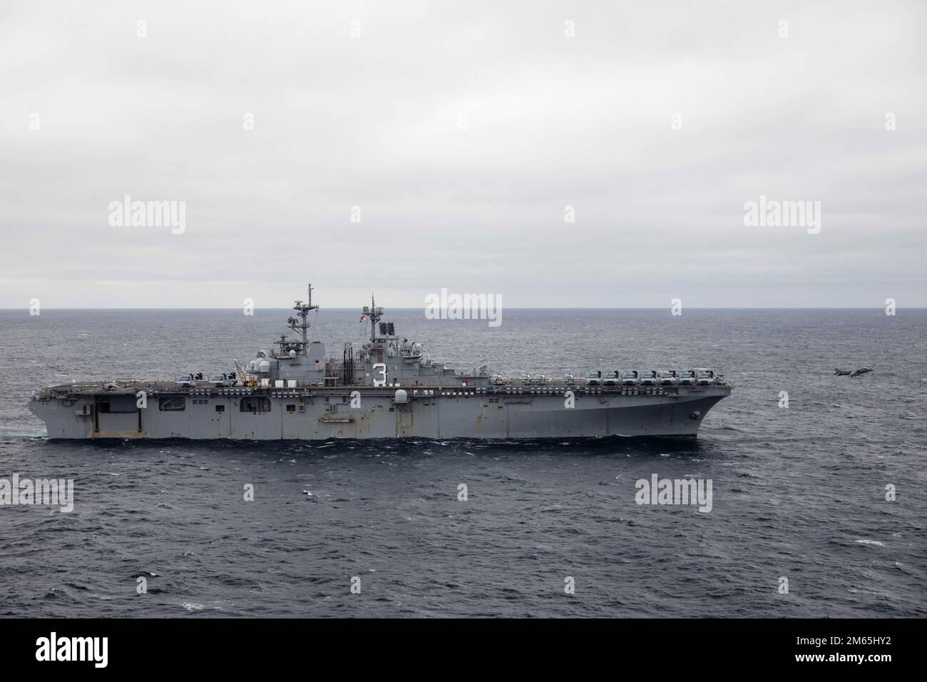 NORTH ATLANTIC OCEAN - An AV-8B Harrier, attached to the 22nd Marine ...