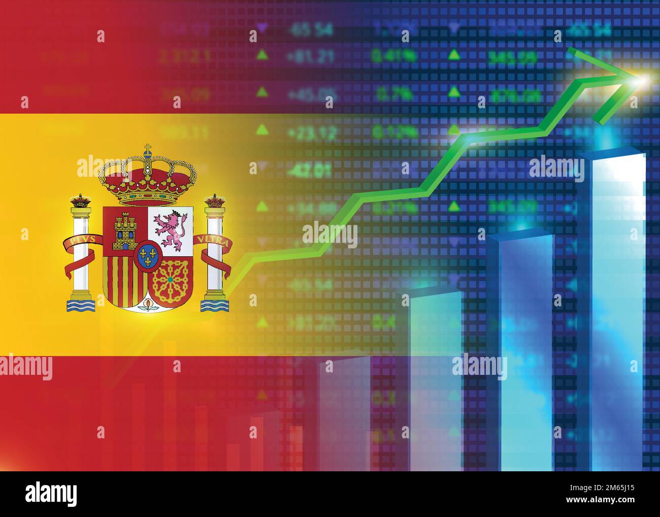 Growing spain Stock Vector Images - Alamy
