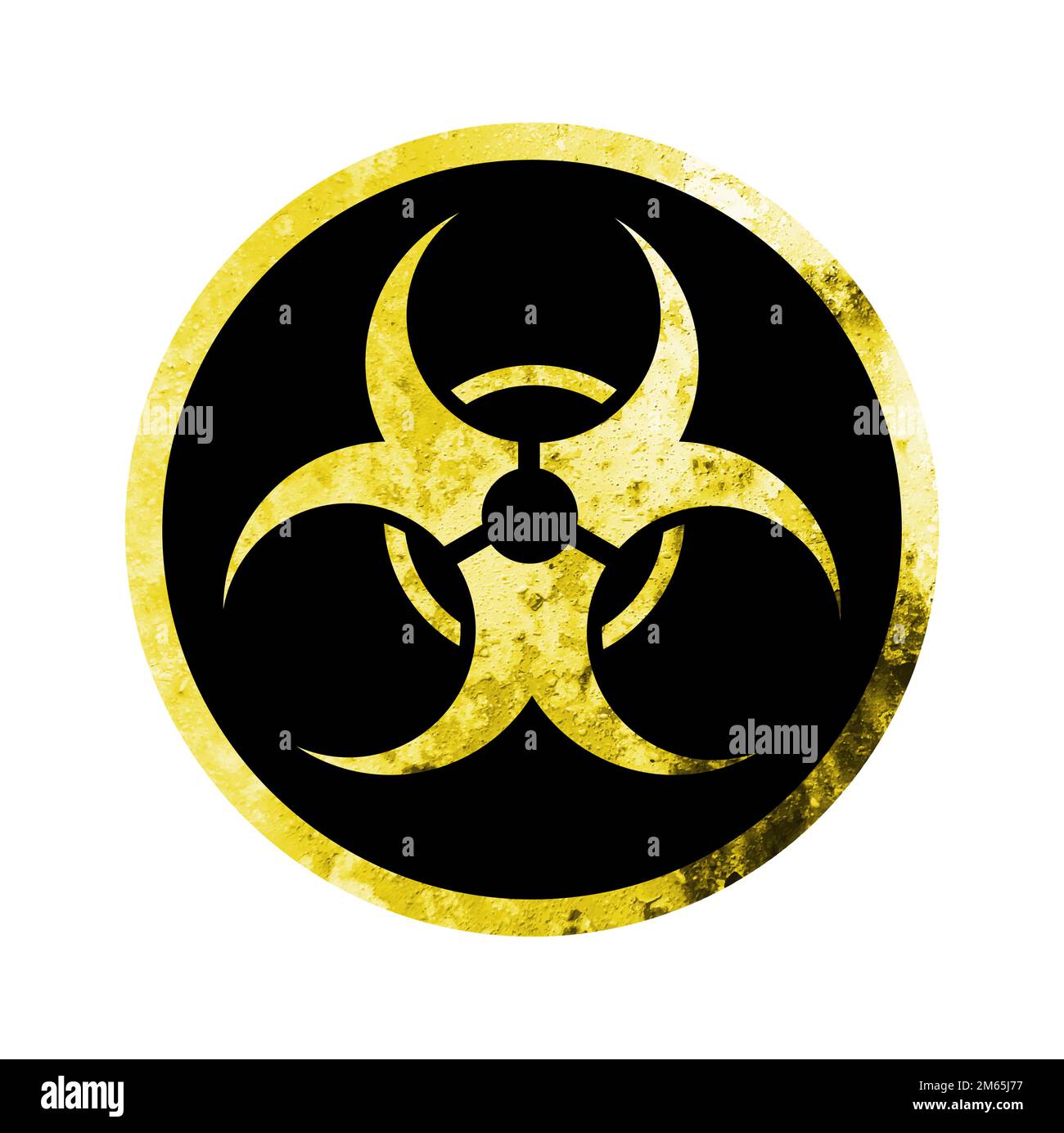 warning sign on white background Stock Vector Image & Art - Alamy