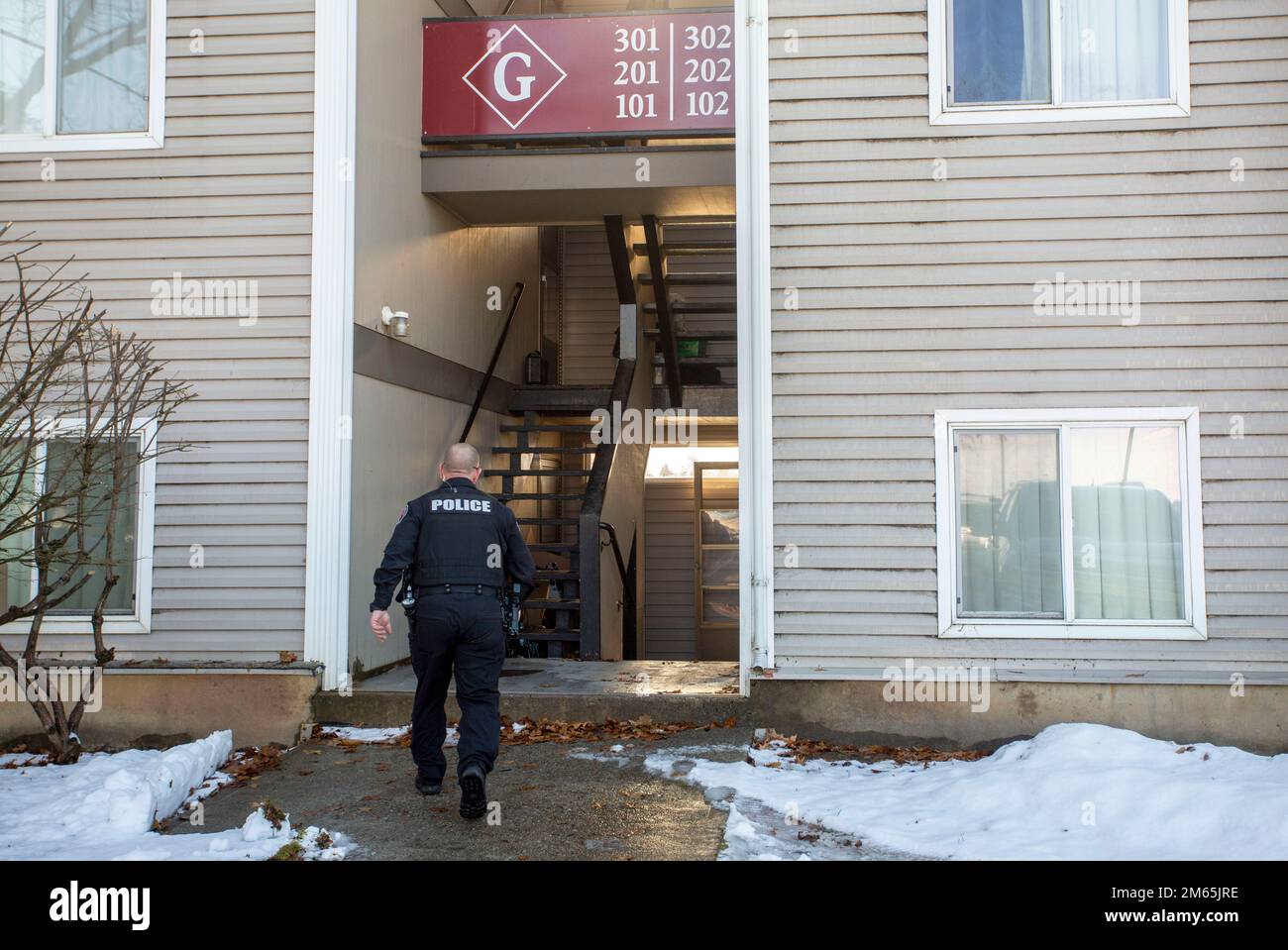 December 30, 2022, Pullman, Washington, USA: A Washington State ...