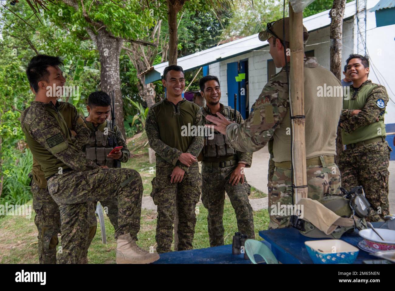 Philippine Air Force combat air controllers and U.S. Air Force combat ...