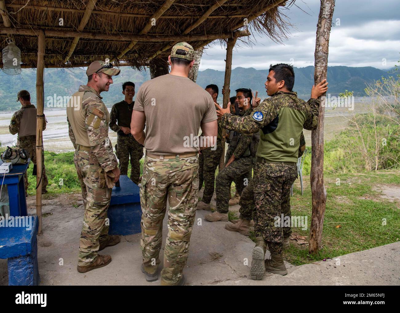 Philippine Air Force combat air controllers and U.S. Air Force combat ...